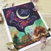 Little Witch , Print, 8x10 Inches - Etsy