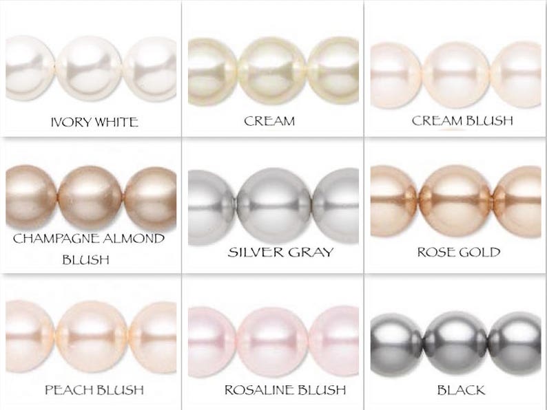 Ivory White Crystal Bridal Earrings, Crystal and Pearl Drop Earrings ...