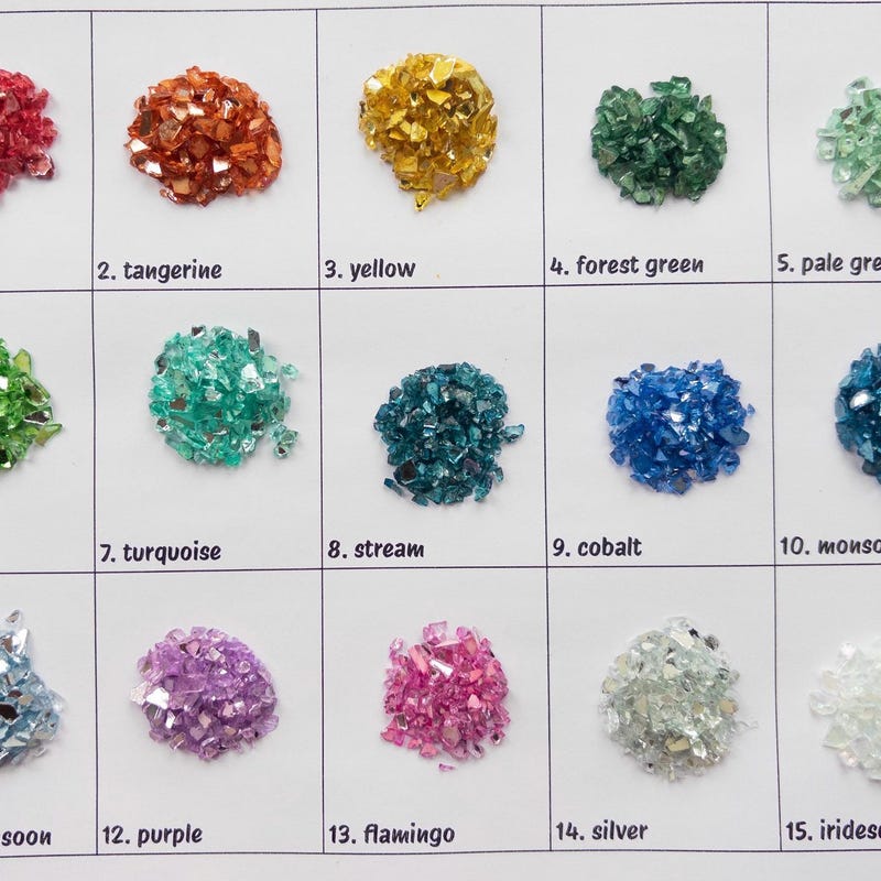 Crushed Glass - Etsy