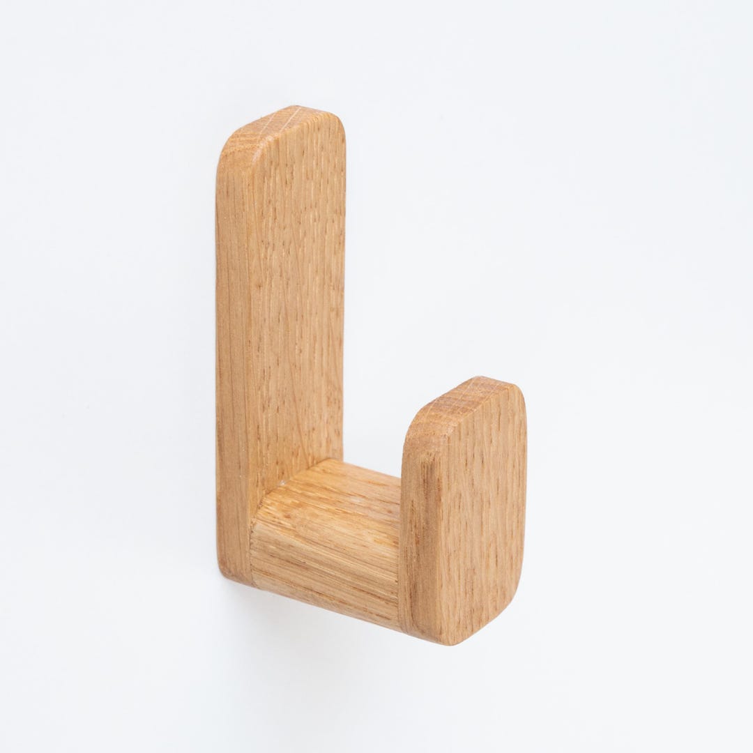 Various Wooden Wall Hooks, Simple Wall Hook, Wooden Coat Hook, Clothes ...