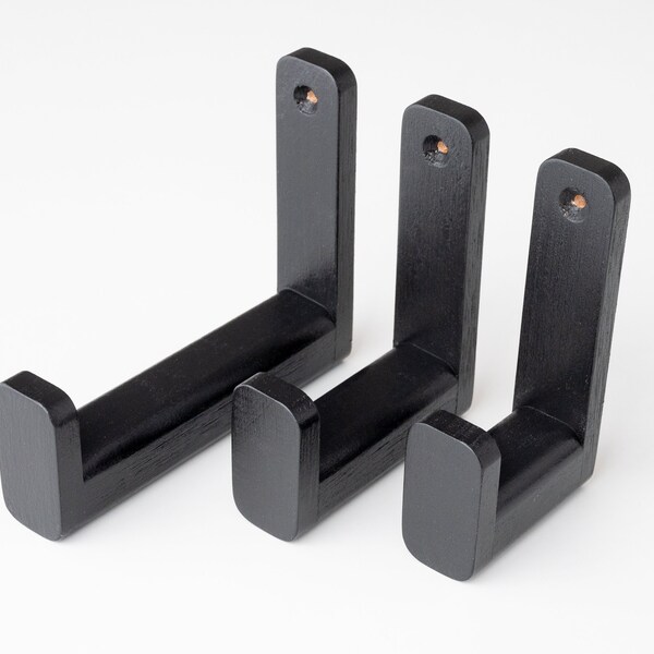 Wooden Wall Hooks - Etsy