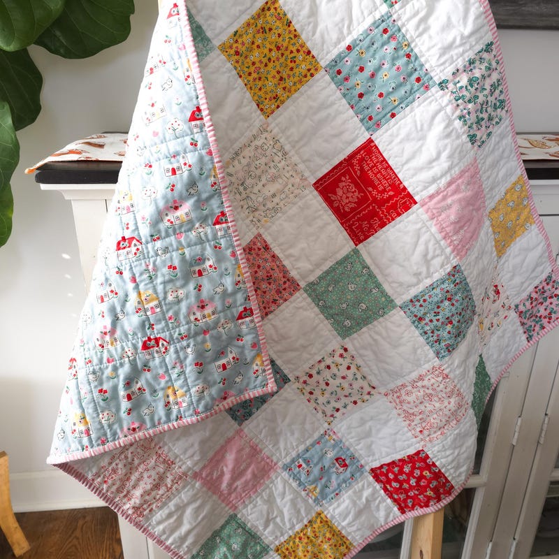 Cot Quilt - Etsy