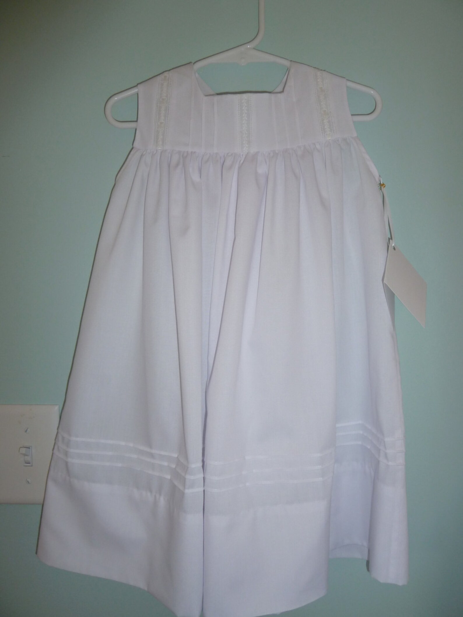 V Back Yoke Dress With Ribbon Tie - Etsy