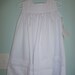 V Back Yoke Dress With Ribbon Tie - Etsy