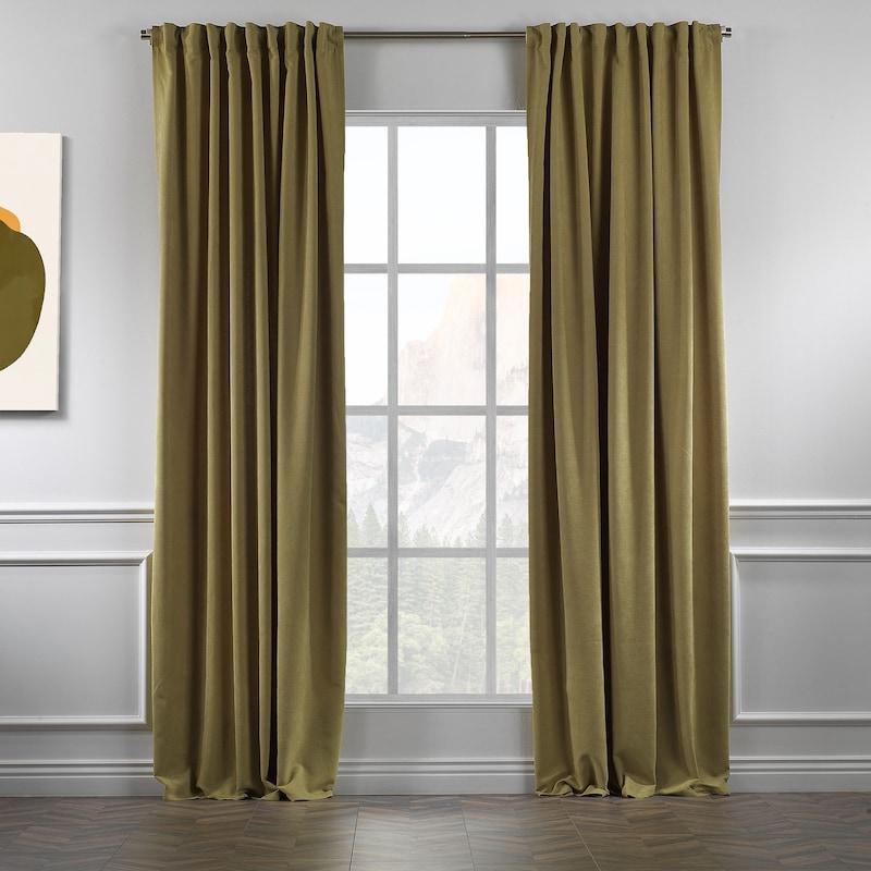 Velvet Curtain - Etsy