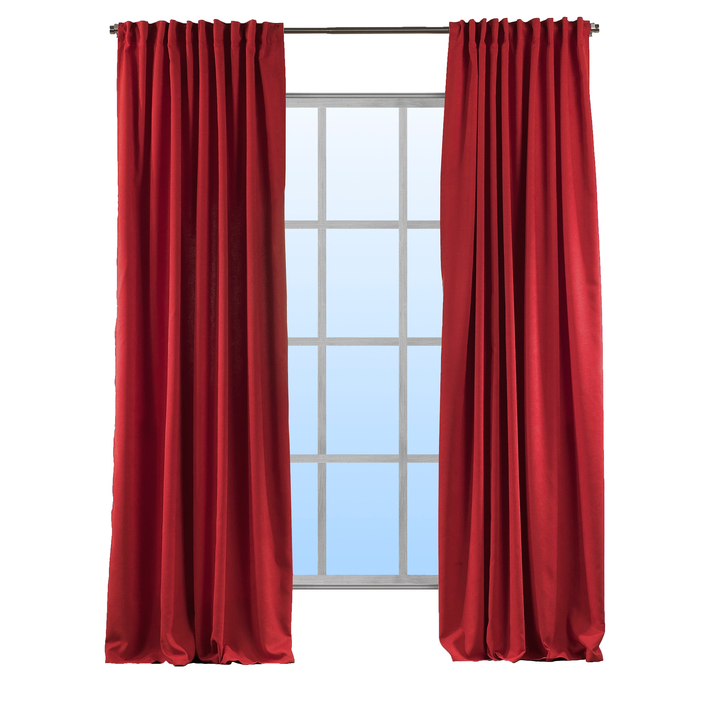 Red Velvet Curtain Extra Long Curtains Extra Wide Curtains Room ...