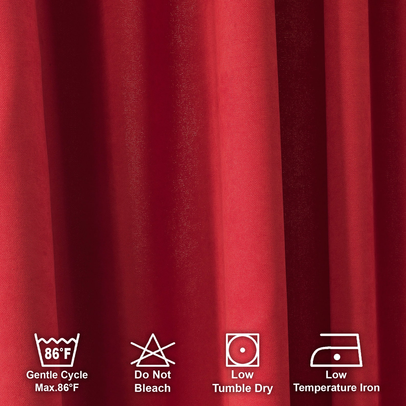 Red Velvet Curtain Extra Long Curtains Extra Wide Curtains Room ...