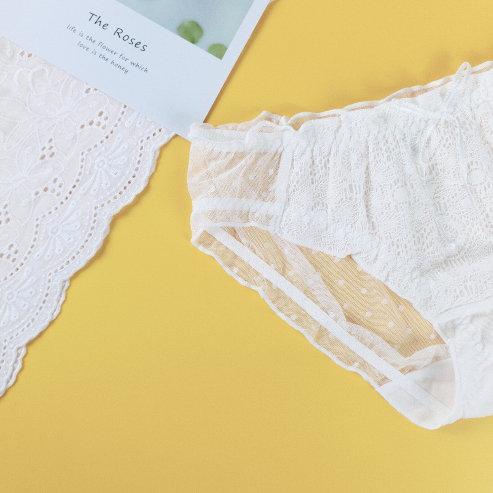 White Cotton Panties Sexy Panty Naughty Panties Etsy