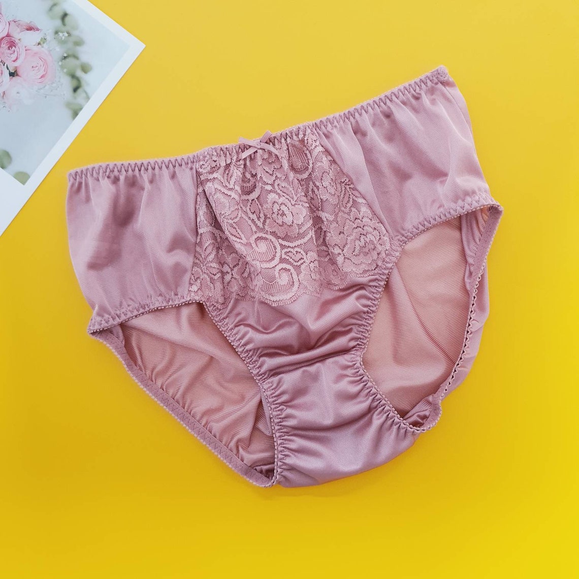 Pink Panties Satin Panties Japanese Panties Etsy