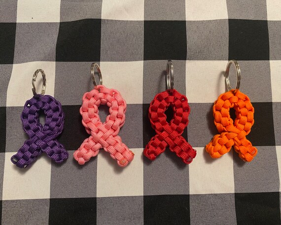 Awareness Ribbon Keychains - Etsy
