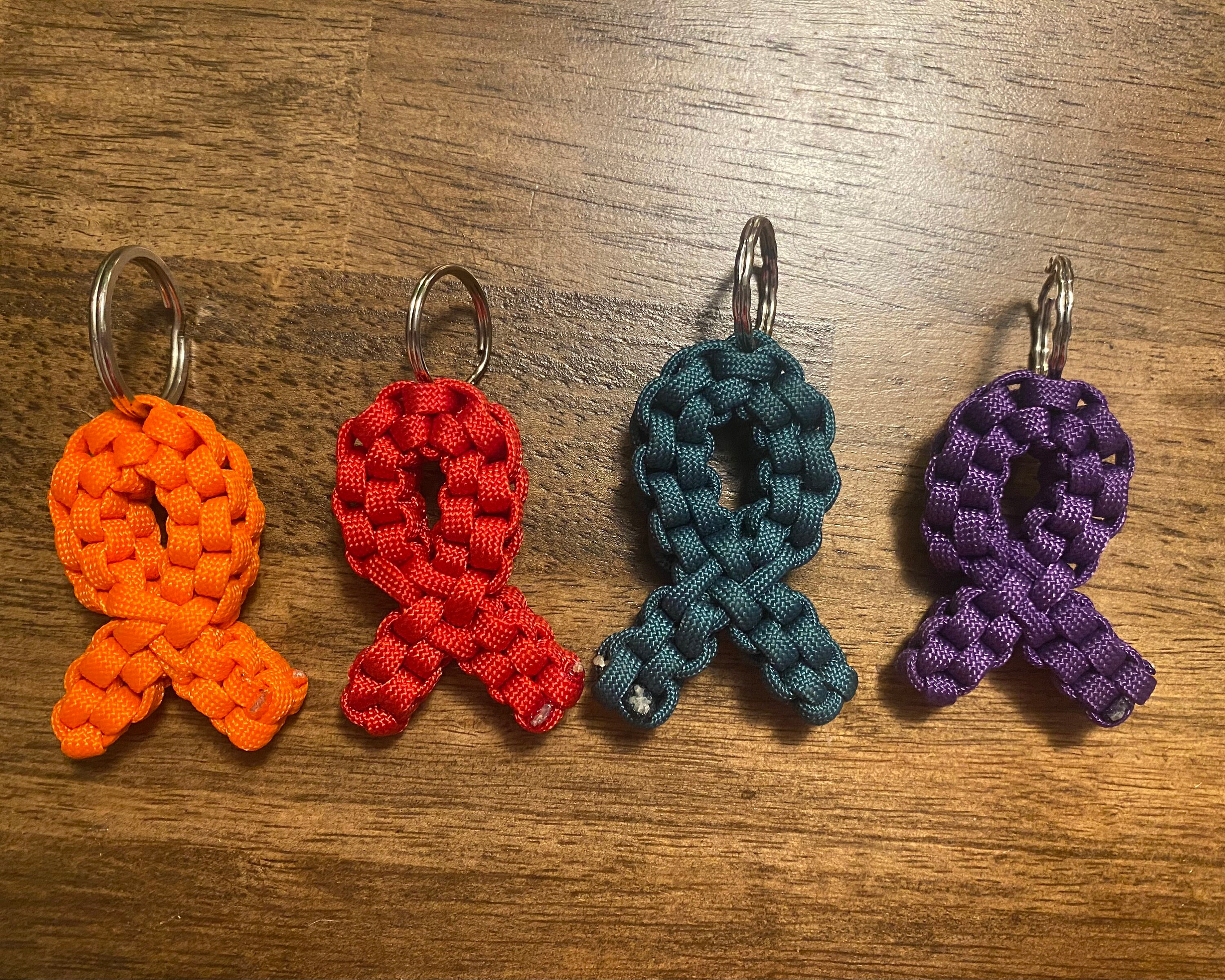 Awareness Ribbon Keychains - Etsy