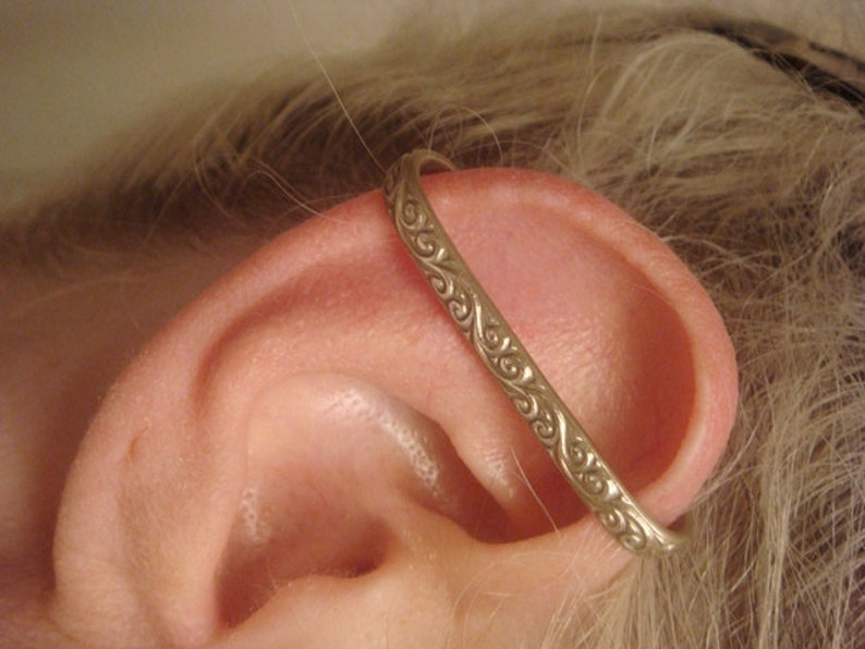 Ocean Waves Ear Cuff Ear Bar Non Pierce Ear Cuff Ear | Etsy