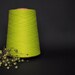 500 G/ 17,5 Oz Linen Yarn, 009 Neon Yellow Green High Quality, Linen ...