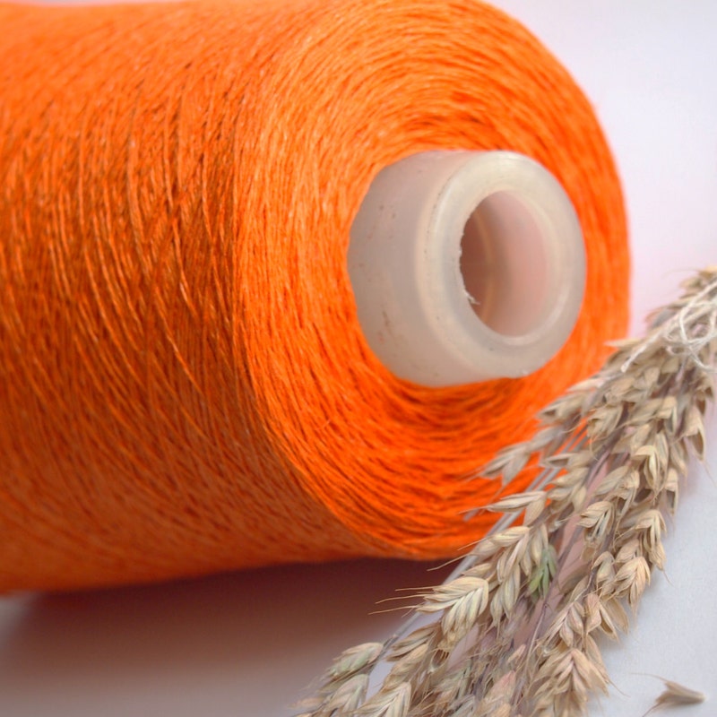 View Linen yarn on tube by LinenSpirit on Etsy