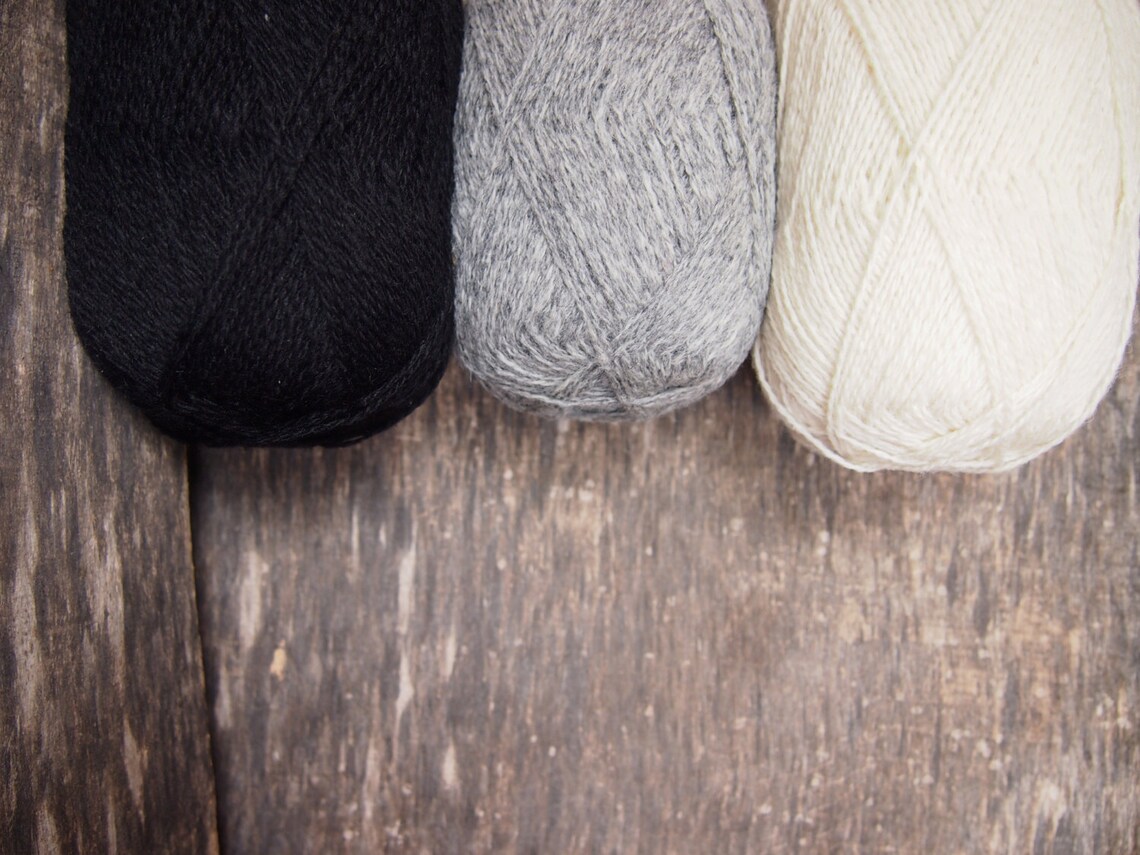 WOOL YARN, 3 Balls Wool for Knitting, Crochet, Lithuanian Wool Yarn - Etsy