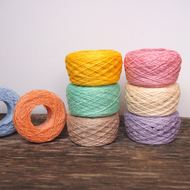 View Linen yarn on tube by LinenSpirit on Etsy