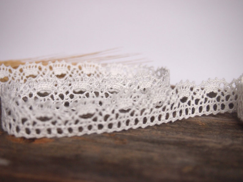 Linen Bright White Lace Trim High Quality 5 M/ 5.5 Yards | Etsy