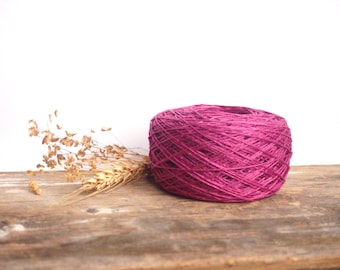 500 G/ 17,5 Oz Linen Yarn, #009 Neon Yellow Green High Quality, Linen ...