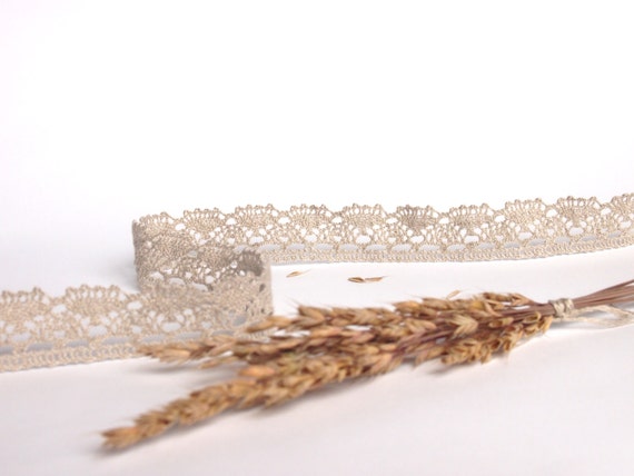 Natural Linen Lace Trim High Quality 5m/5.5yards | Etsy