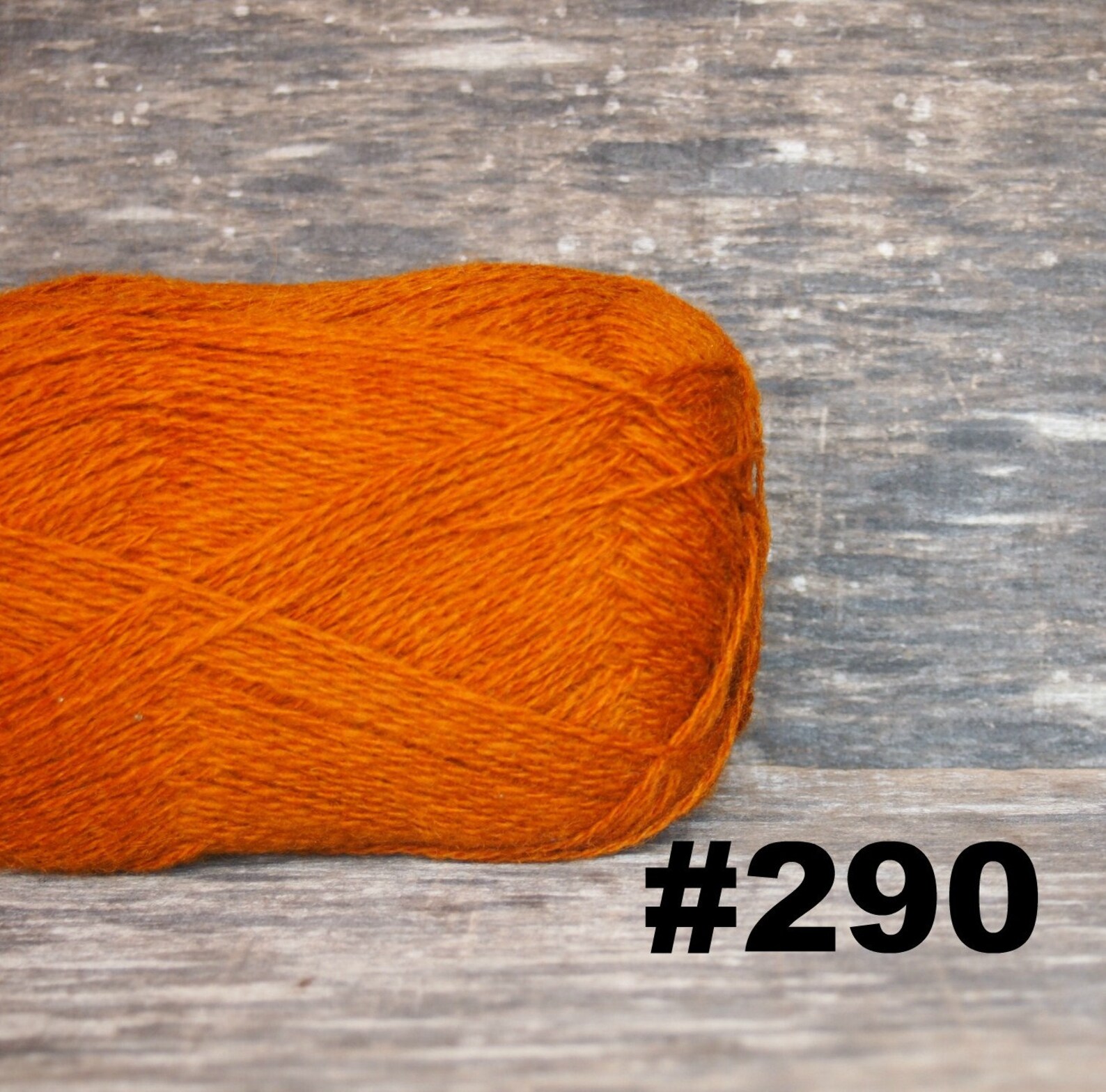 WOOL YARN Pumpkin Orange 290 Wool for Knitting Crochet - Etsy