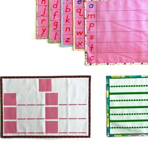 Montessori Initial Sound Matching Mats, Preschool Alphabet Lessons - Etsy