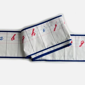 Montessori Cursive Alphabet Roll: Lowercase Learning Mat - Etsy