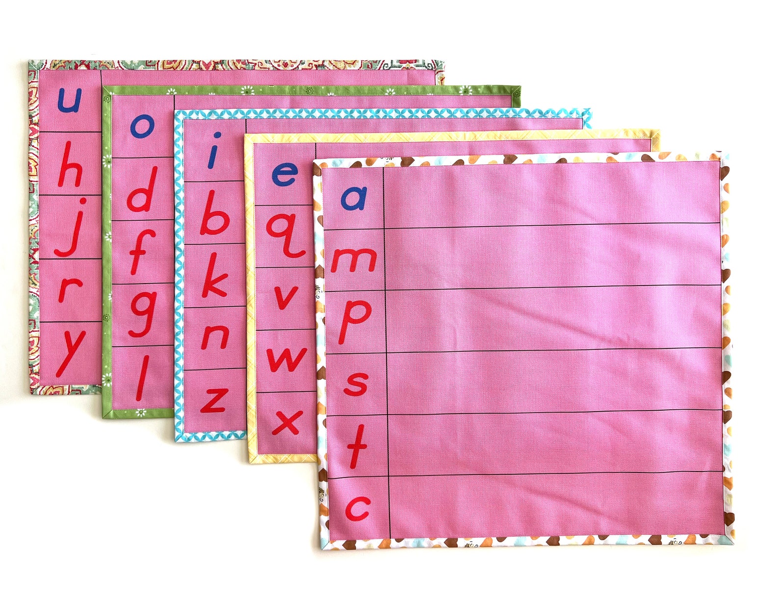 Montessori Initial Sound Matching Mats, Preschool Alphabet Lessons - Etsy