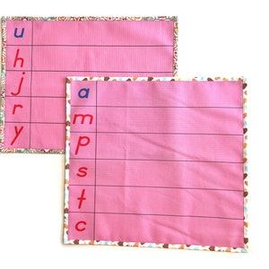 Montessori Initial Sound Matching Mats, Preschool Alphabet Lessons - Etsy