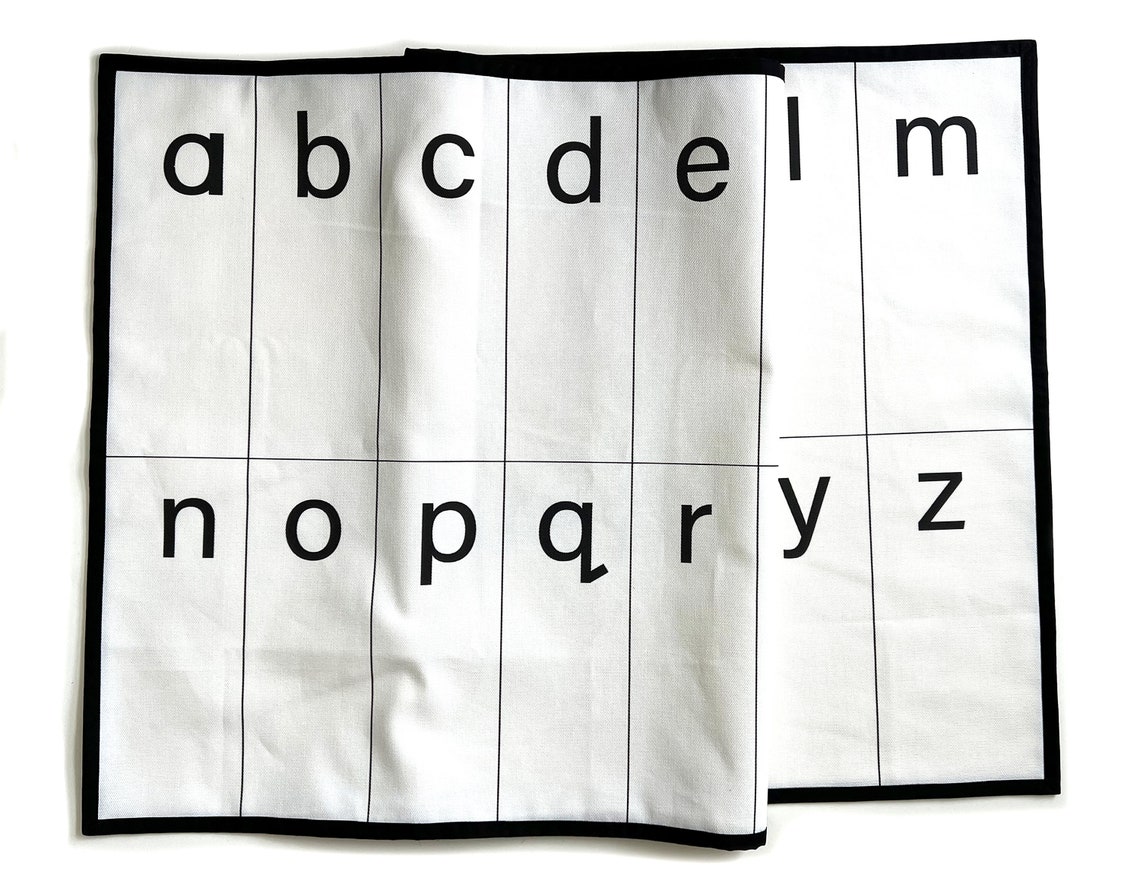 Montessori Print blackalphabet Letters, Print Alphabet,montessori Lower ...