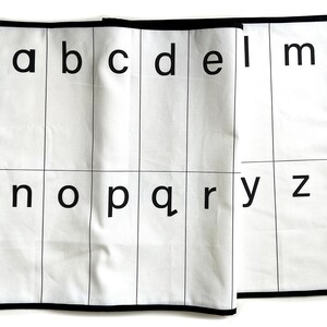 Montessori Print blackalphabet Letters, Print Alphabet,montessori Lower ...