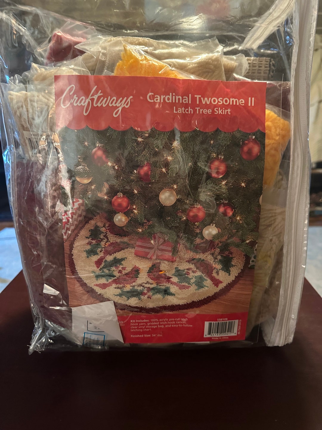 Craftways Cardinal Twosome Latch Tree Skirt Kit Brand New in Package ...