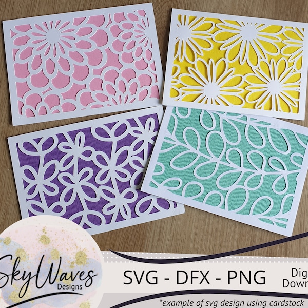 Cricut Card Template - Etsy