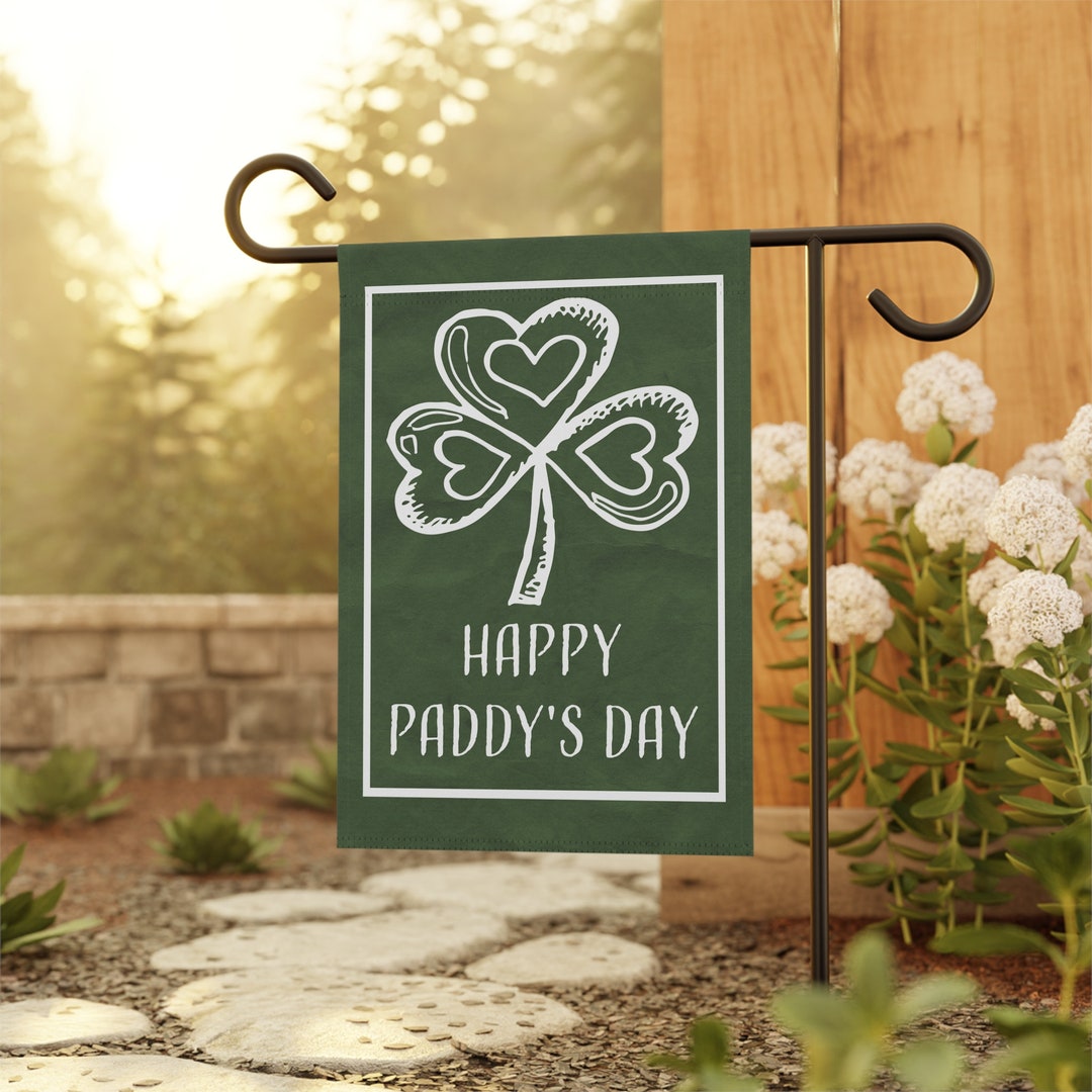 Happy Paddy's Day Garden & House Banner - Etsy
