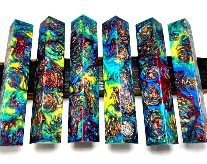 Mini Pinecone and Resin Pen Blanks - Etsy