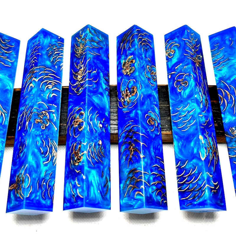 Pinecone and Resin Pens - Etsy