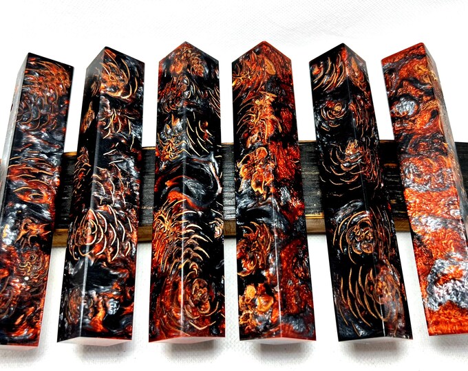 Mini Pinecone and Resin Pen Blanks - Etsy