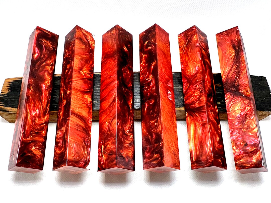 Deep Look Resin Pen Blanks Etsy