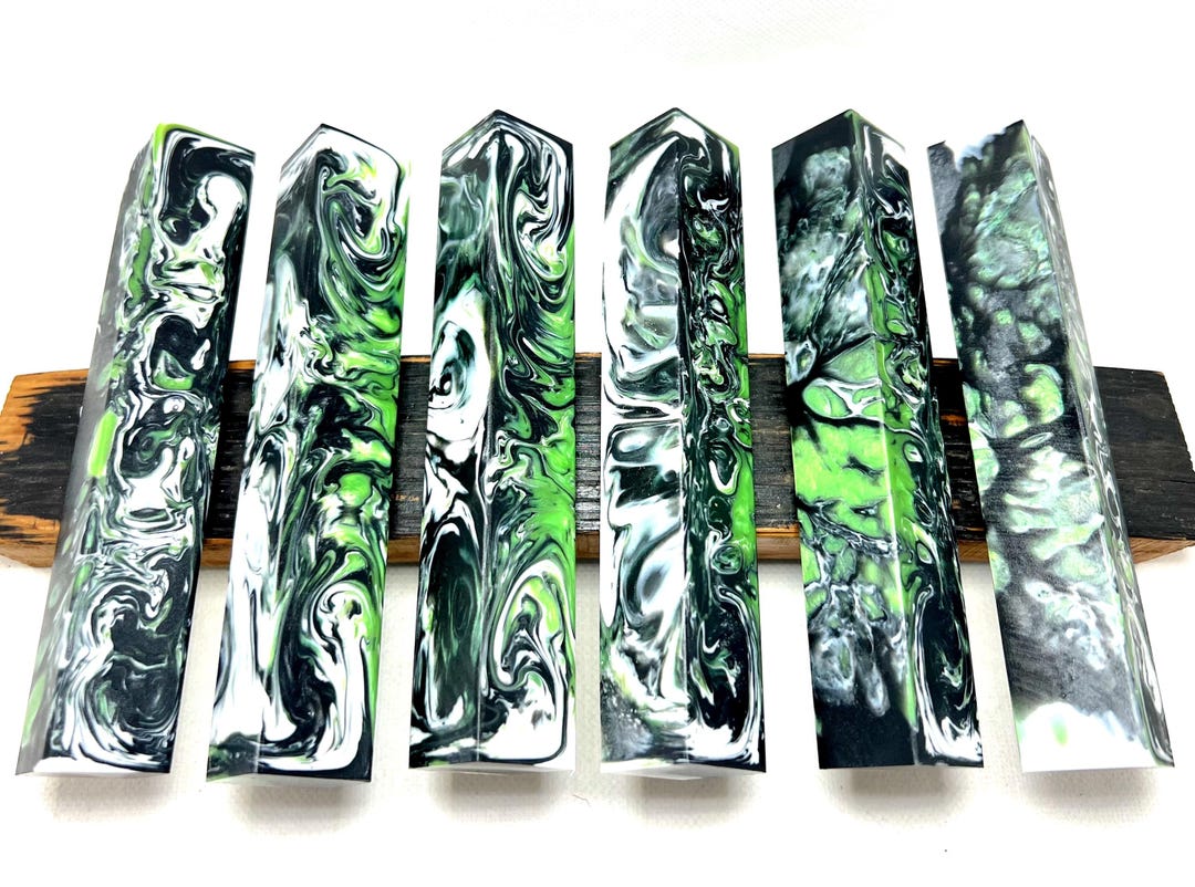 Epoxy Resin Pen Blank, Woodturning Pen, Resin Craft. - Etsy