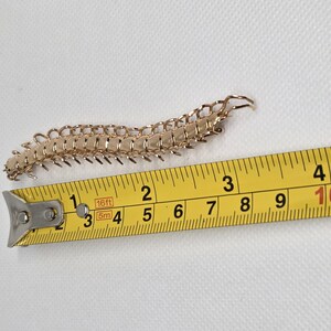Vintage 14k Solid Gold Centipede Brooch: Statement Jewelry - Etsy
