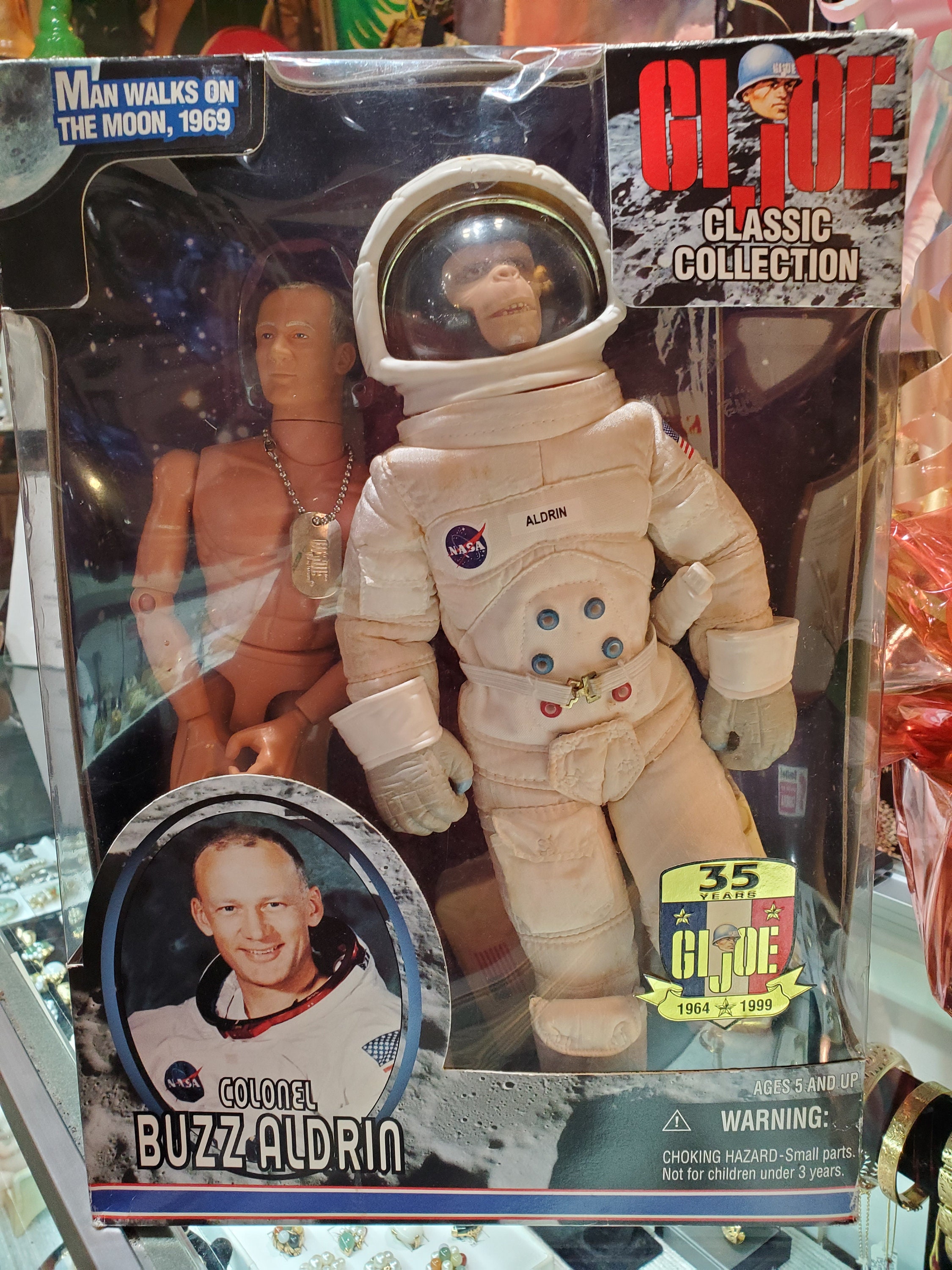 military toys GI Joe Classic Collection COLONEL BUZZ ALDRIN Astronaut ...