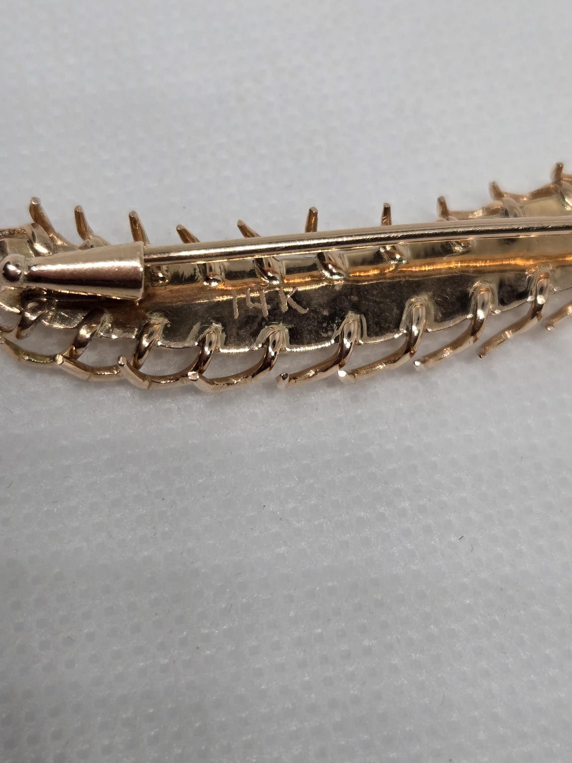 Vintage 14k Solid Gold Centipede Brooch: Statement Jewelry - Etsy