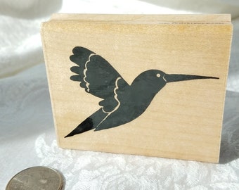 Hummingbird stamp | Etsy
