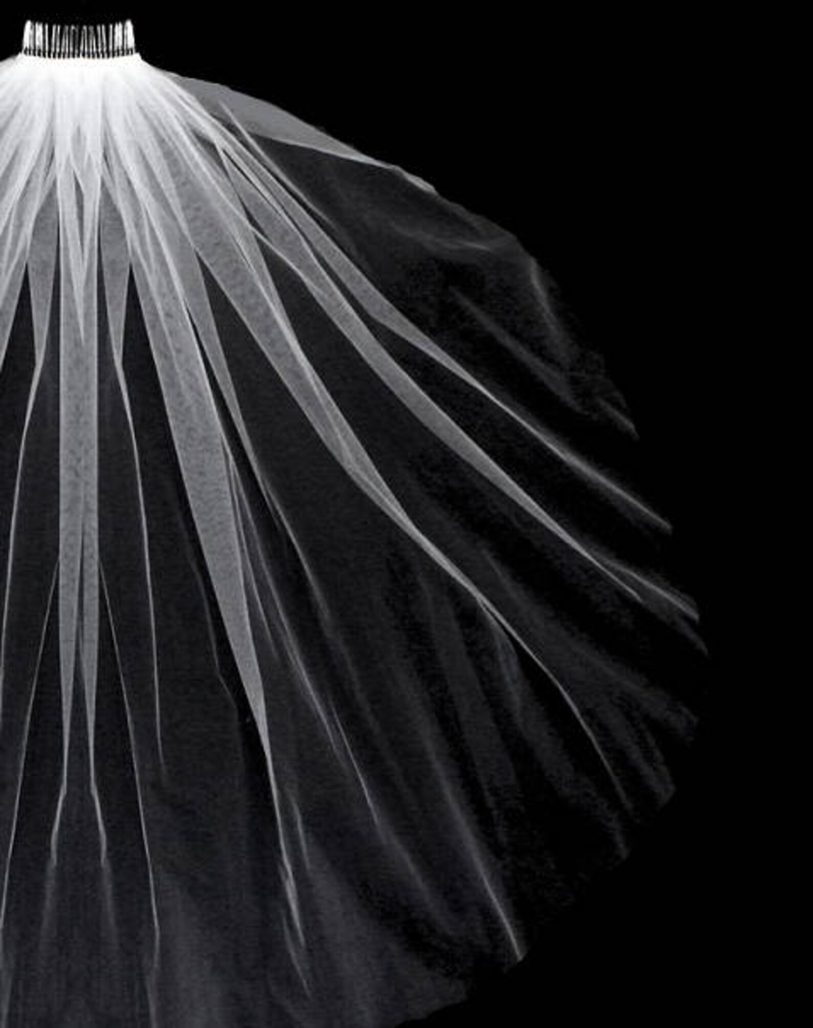 Plain Cut Edge Two Layer Chapel Cathedral Royal or Regal - Etsy