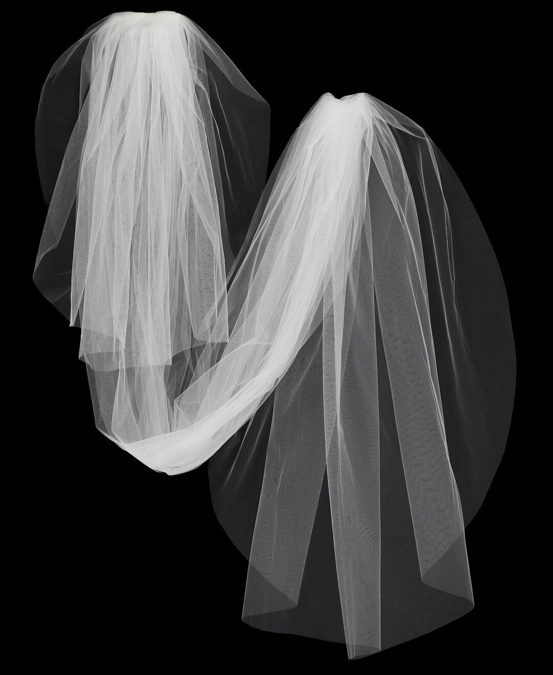 Plain Cut Edge Two Layer Chapel Cathedral Royal or Regal - Etsy