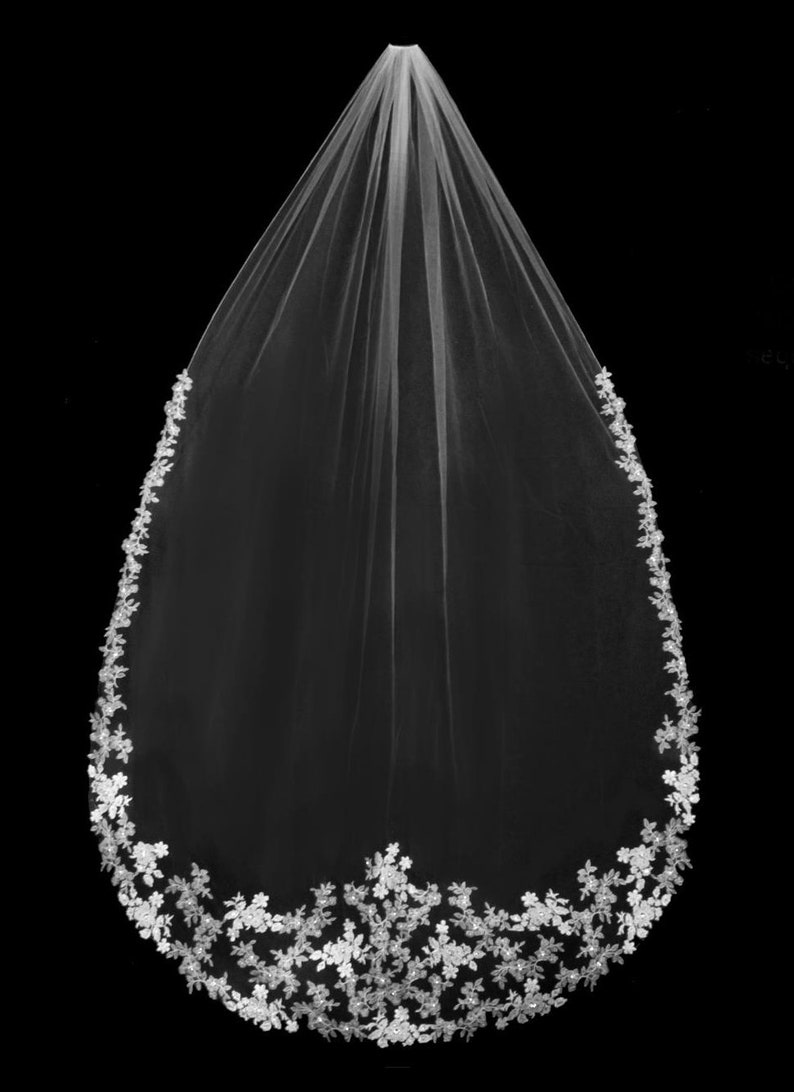 Regal Cathedral Wedding Veil 144 Long and Extra Wide - Etsy
