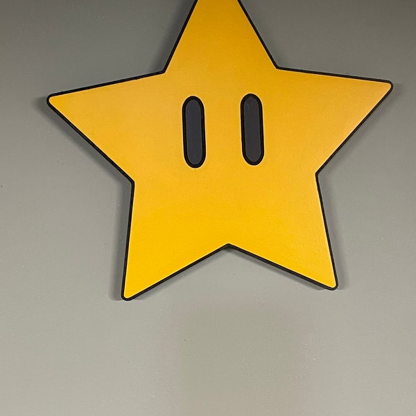 Power Star Mario - Etsy