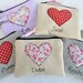 Personalised Heart Coin Purse - Wallet or Pouch With Choice of Colours ...