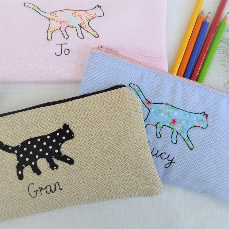 Cat Pencil Cases - Etsy