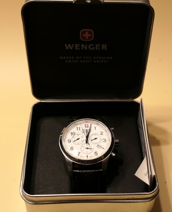 Wenger Men's Swiss Military Chronograph Watch 7901X i… - Gem