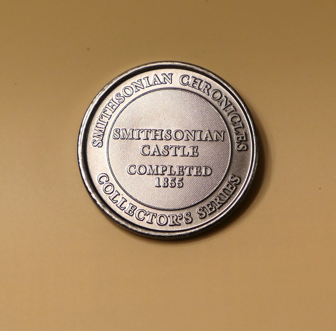 Smithsonian Chronicles Castle Completed 1855 Collector Series Coin - Etsy